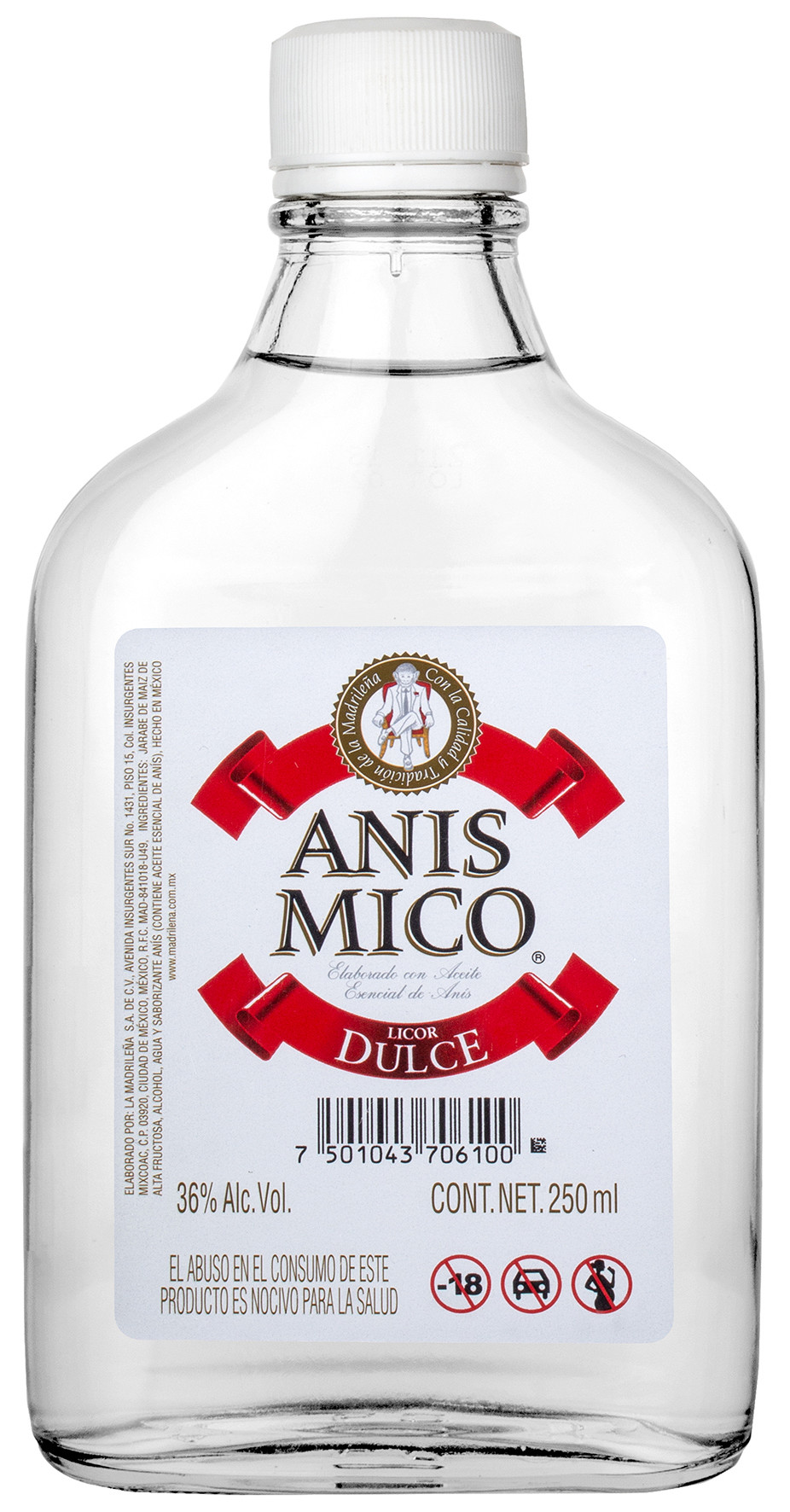 Anís Mico Dulce 250 ml | La Naval: Vinos, licores y alimentos gourmet a ...