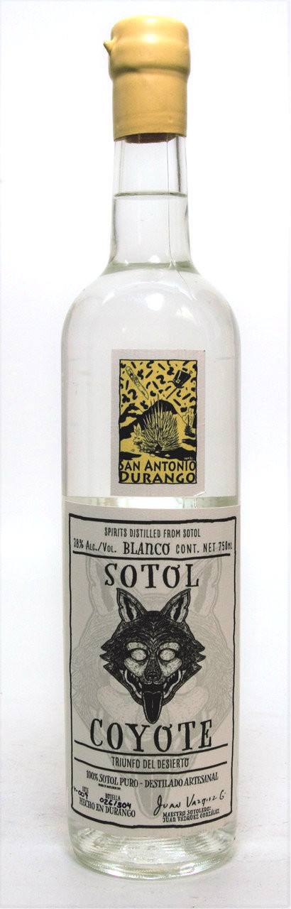 Sotol Coyote San Antonio Durango 750 ml | La Naval: Vinos, licores y ...