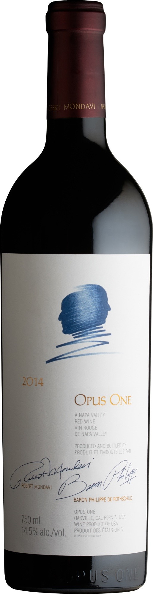 Tinto Opus One 2014 375 ml | La Naval: Vinos, licores y alimentos ...