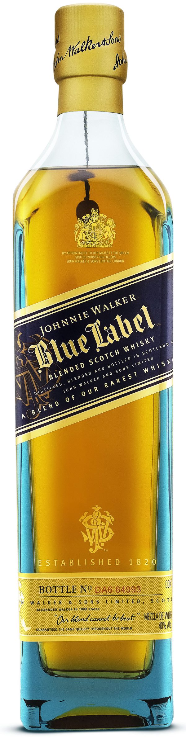 Whisky Johnnie Walker Blue Label 750 ml | La Naval: Vinos, licores y alimentos gourmet a domicilio