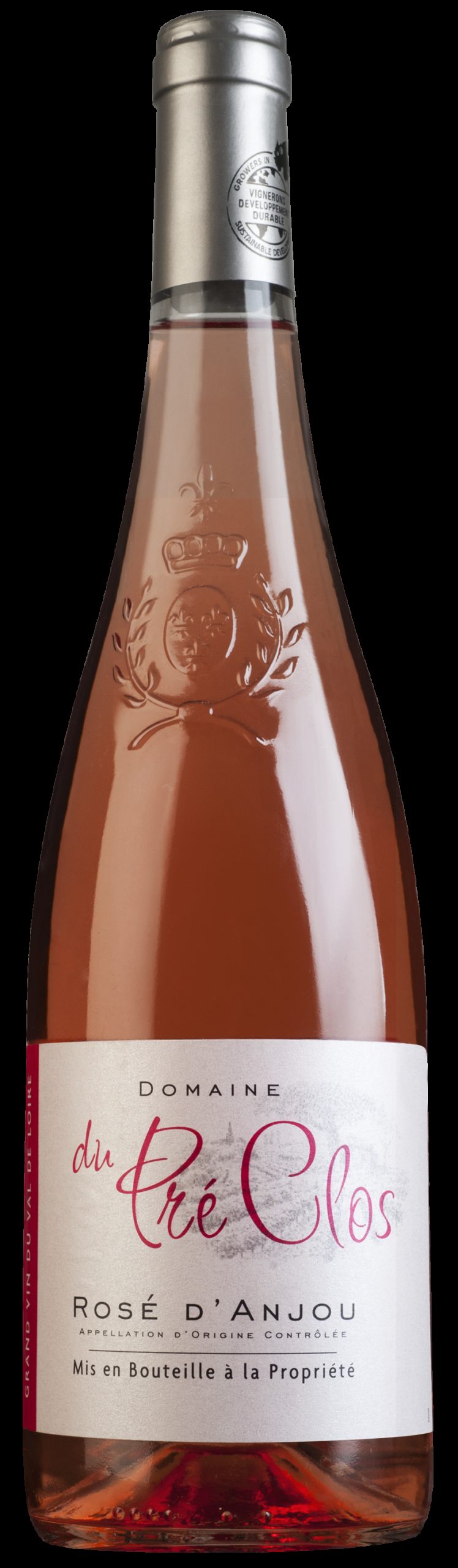Rosado Rosé D'Anjou Domaine Du Pré Clos 750 ml | La Naval: Vinos ...